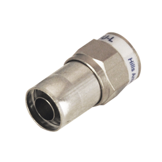 BC80490 HILLS RG6 Double Bubble Connector - Elite Wholesalers